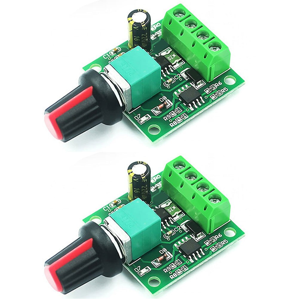 PWM DC Motor Speed Regulator 2A 1.8V-15V Speed Control Switch Function ...