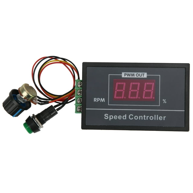 PWM DC Motor Speed Regulator 6V 12V 24V 48V Stepless Speed Control ...