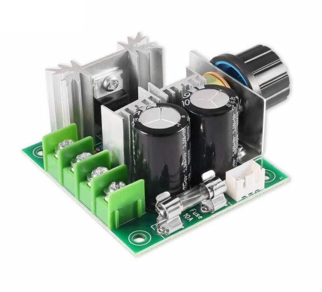 PWM DC motor speed regulator pump continuously variable speed switch module high efficiency 12V ...