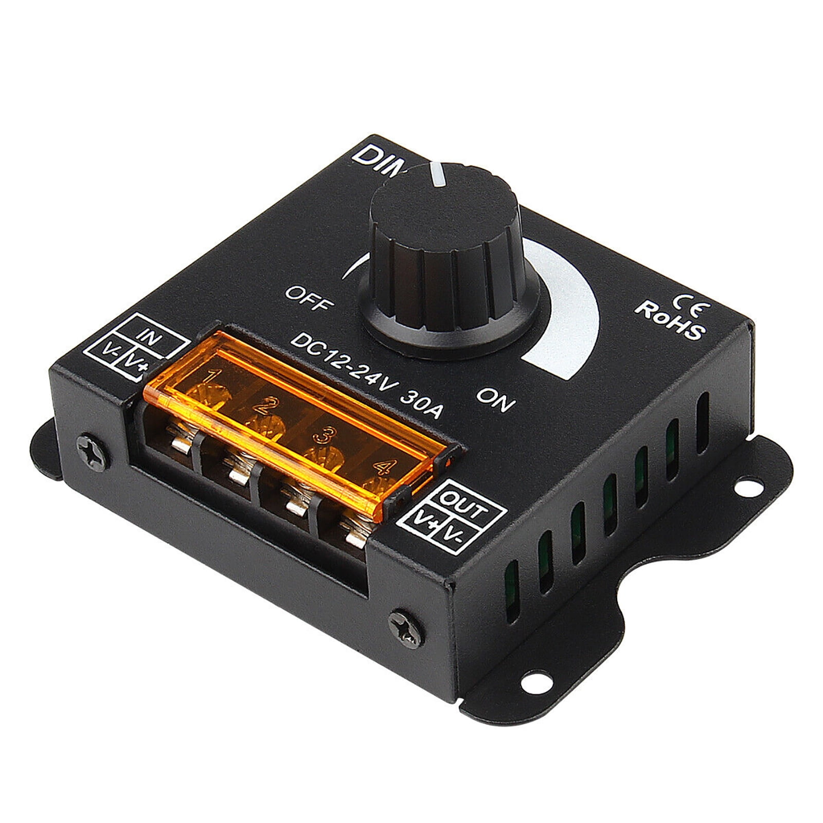 PWM Digital Dimming Controller Knob 0-100% Adjustable, Memory Function ...
