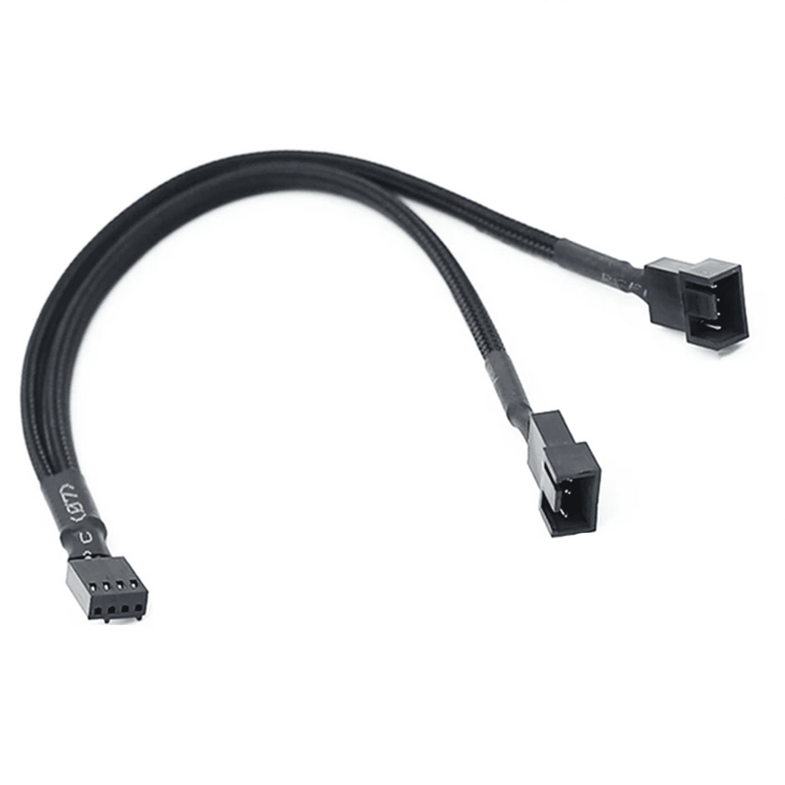 PWM Fan Splitter Cable 1 to 2 Y Splitter Extension PVC for 3Pin and ...