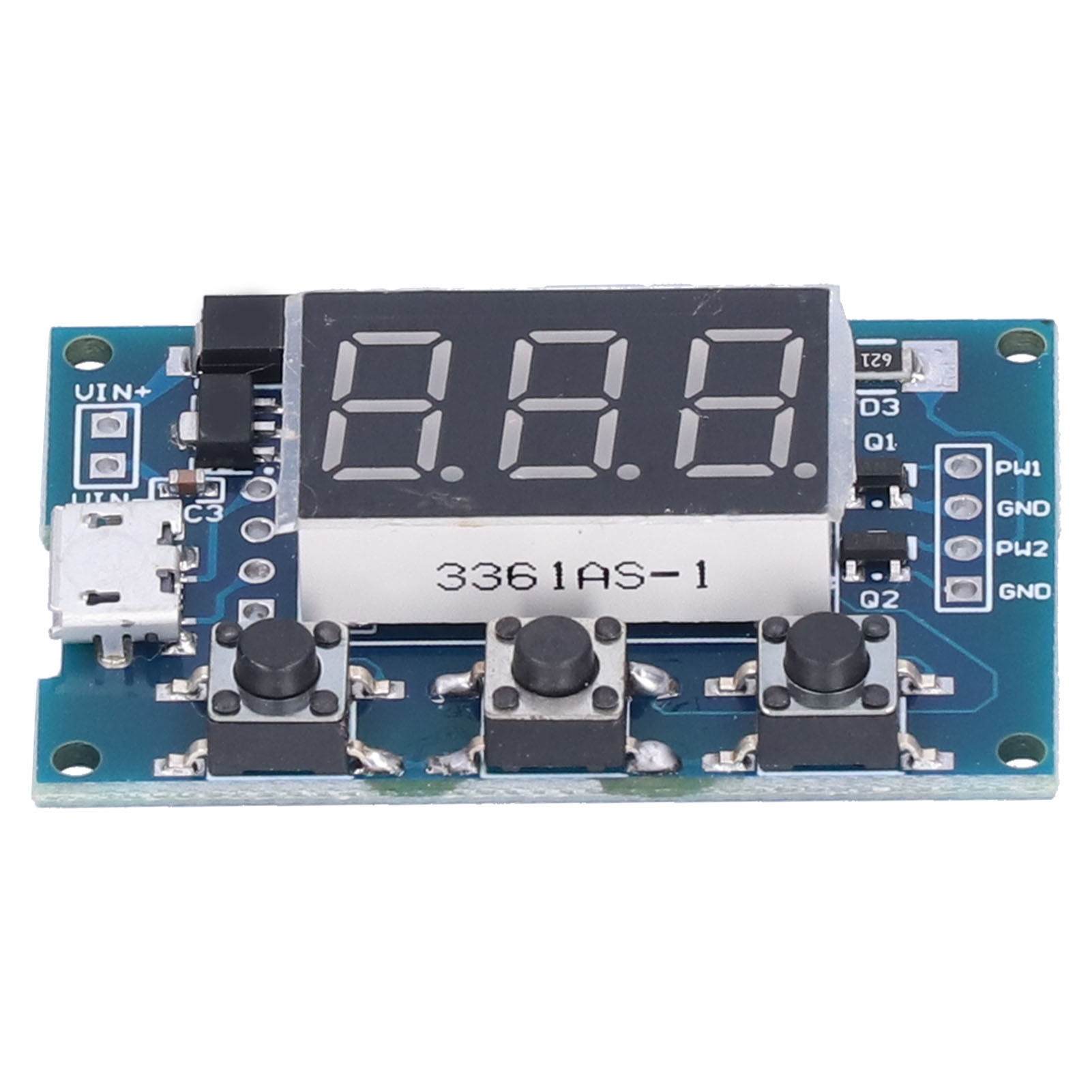 PWM Generator Plastic 2‑Channel Frequency Module Adjustable Drive ...