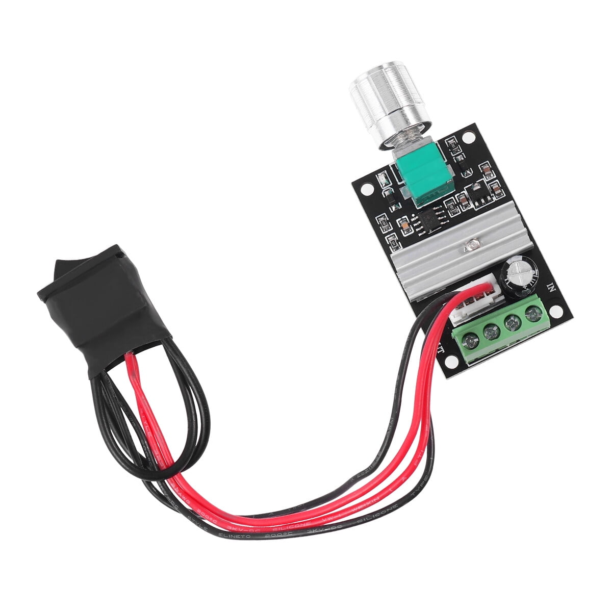 PWM Motor Controller Forward and Reverse Fuse Protected Dc Motors ...