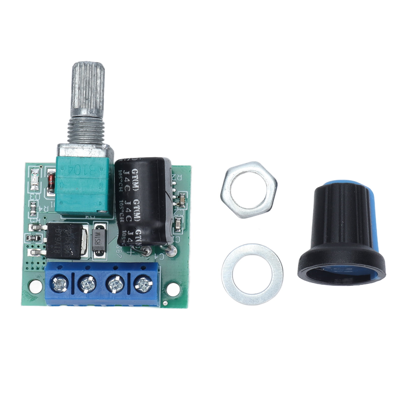 PWM Motor Speed Controller, 4.5V-35V DC Speeds Regulator Control, LED ...