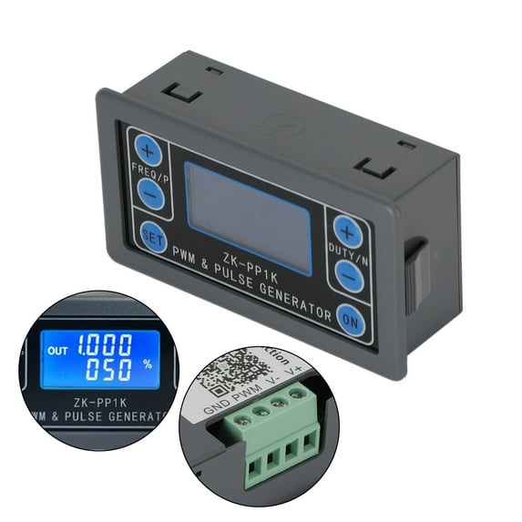 PWM Signal Generator Module Adjustable Pulse Frequency Duty Cycle Square Wave - Walmart.com