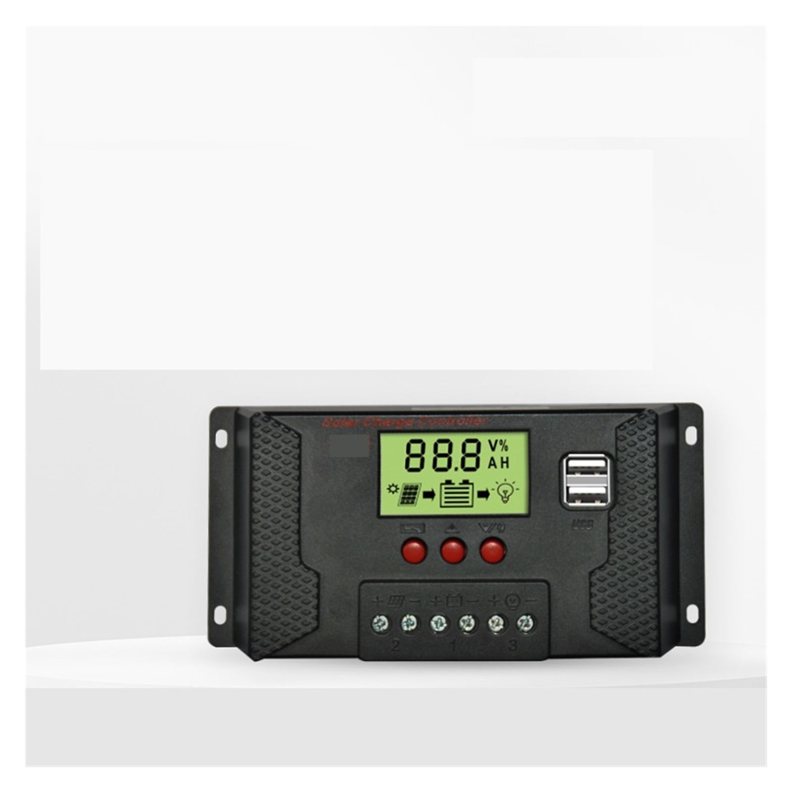 PWM Solar Controller 12v24 Volt Lithium Battery 10A-60A Photovoltaic ...