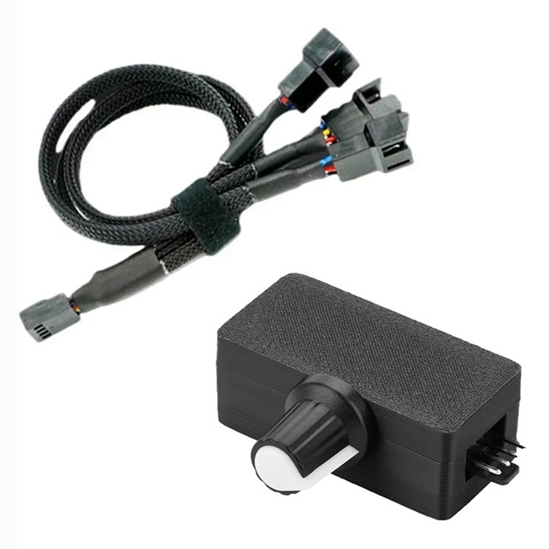 PWM Speed Controller 5V 4Pin PWM Fan Governor PWM Governor USB TYPE-C ...