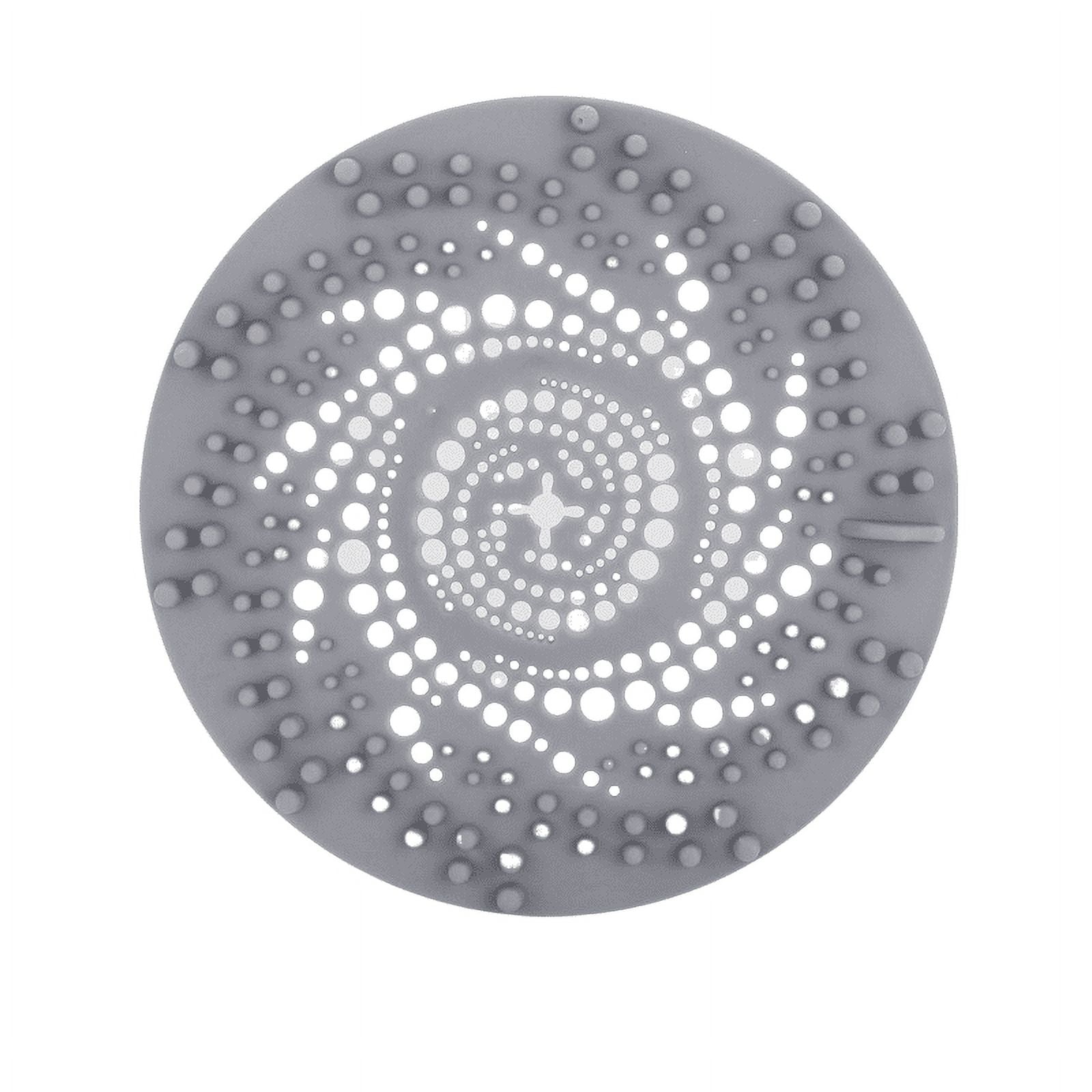 PWPSG Bathroom Sink Hair Catcher & Odor Blocker - Plastic Drain Filter ...