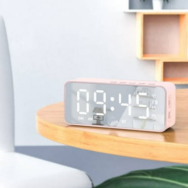Dvkptbk Digital Clock With Bluetooth Speaker Alarm Clock With Dual ...