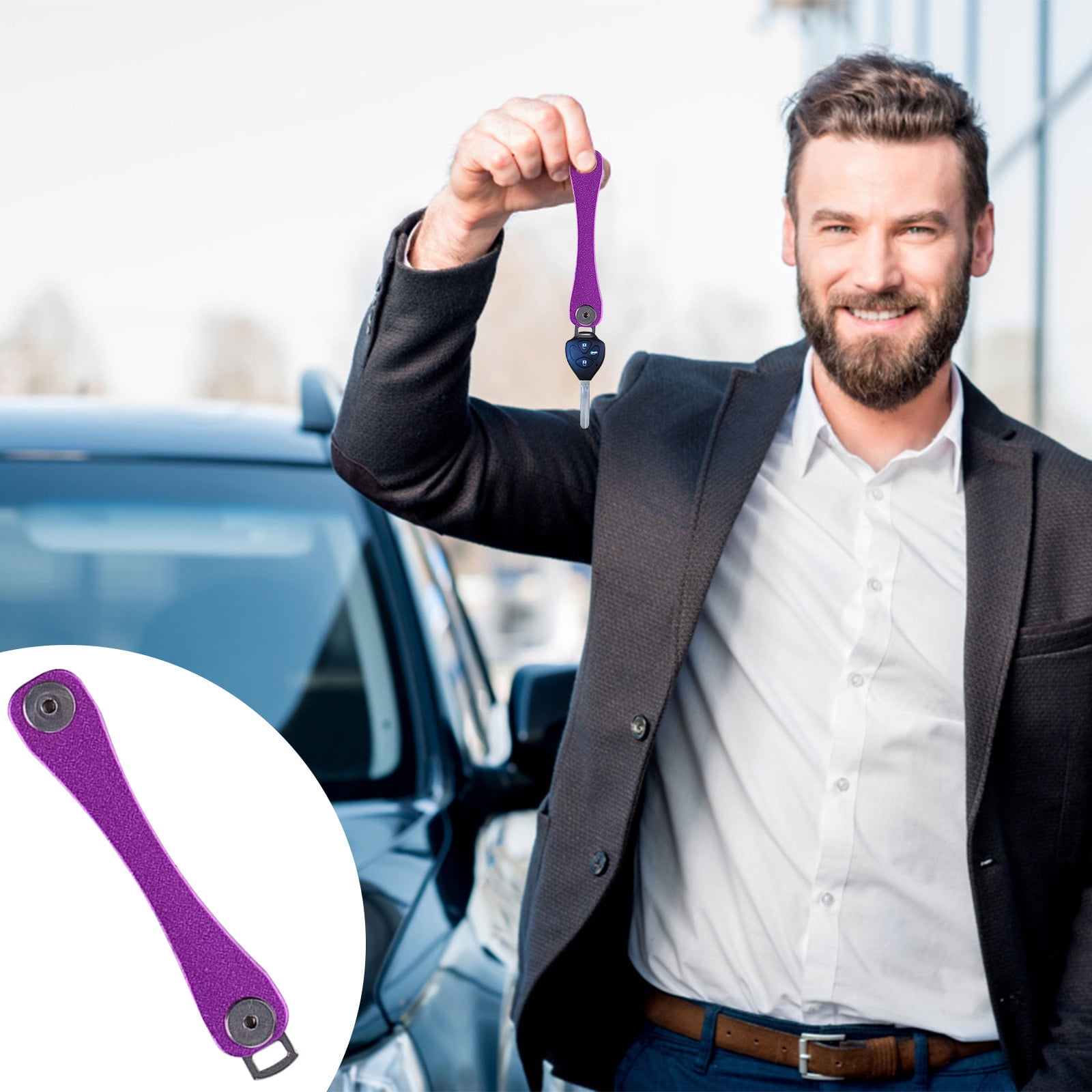 PWPSG Metal Mini DIY Key Organizer - Outdoor EDC Tool, Compact Key ...