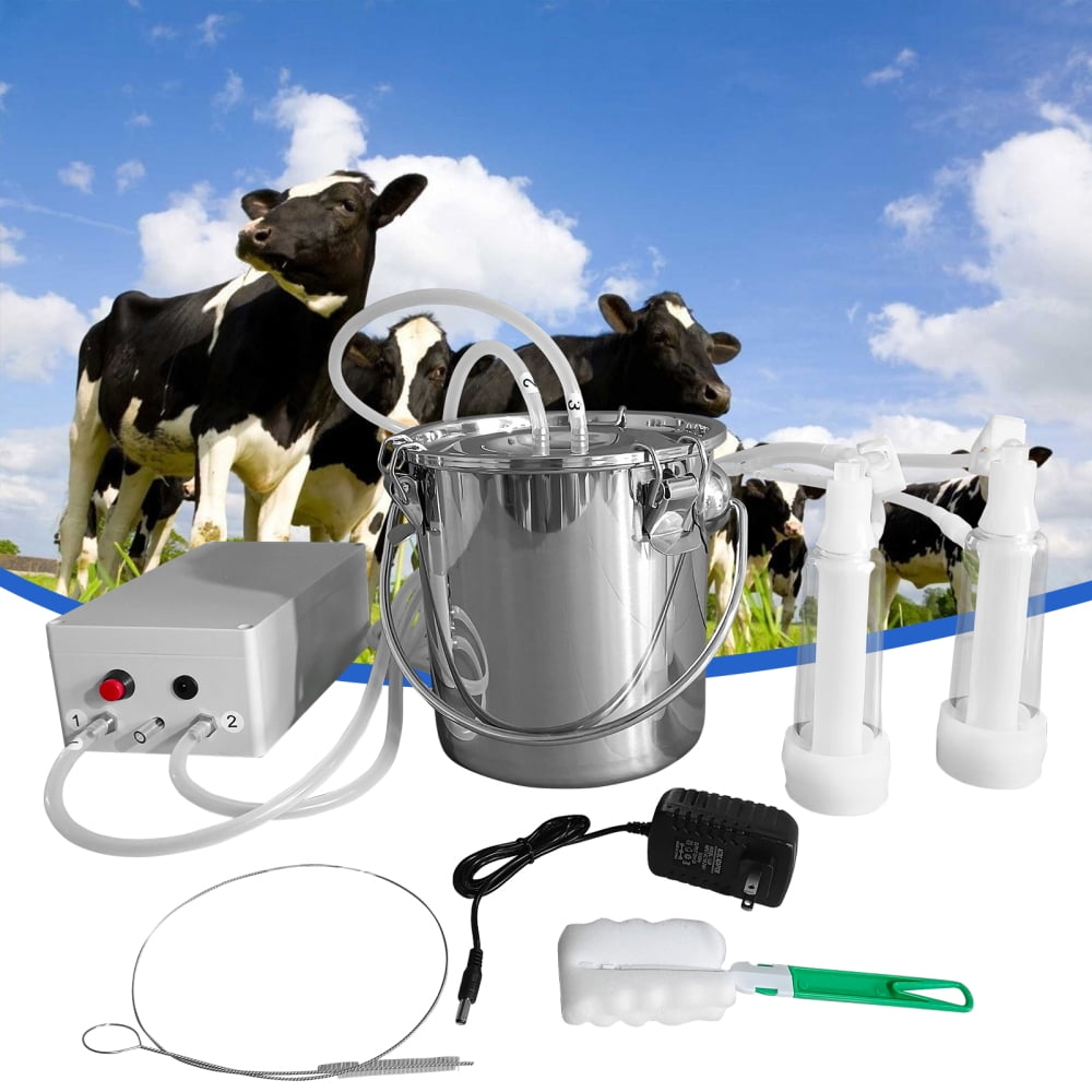 PWTOOL 2025 Upgrade 3L Portable Goat Milking with 2 Food-Grade Silicone ...