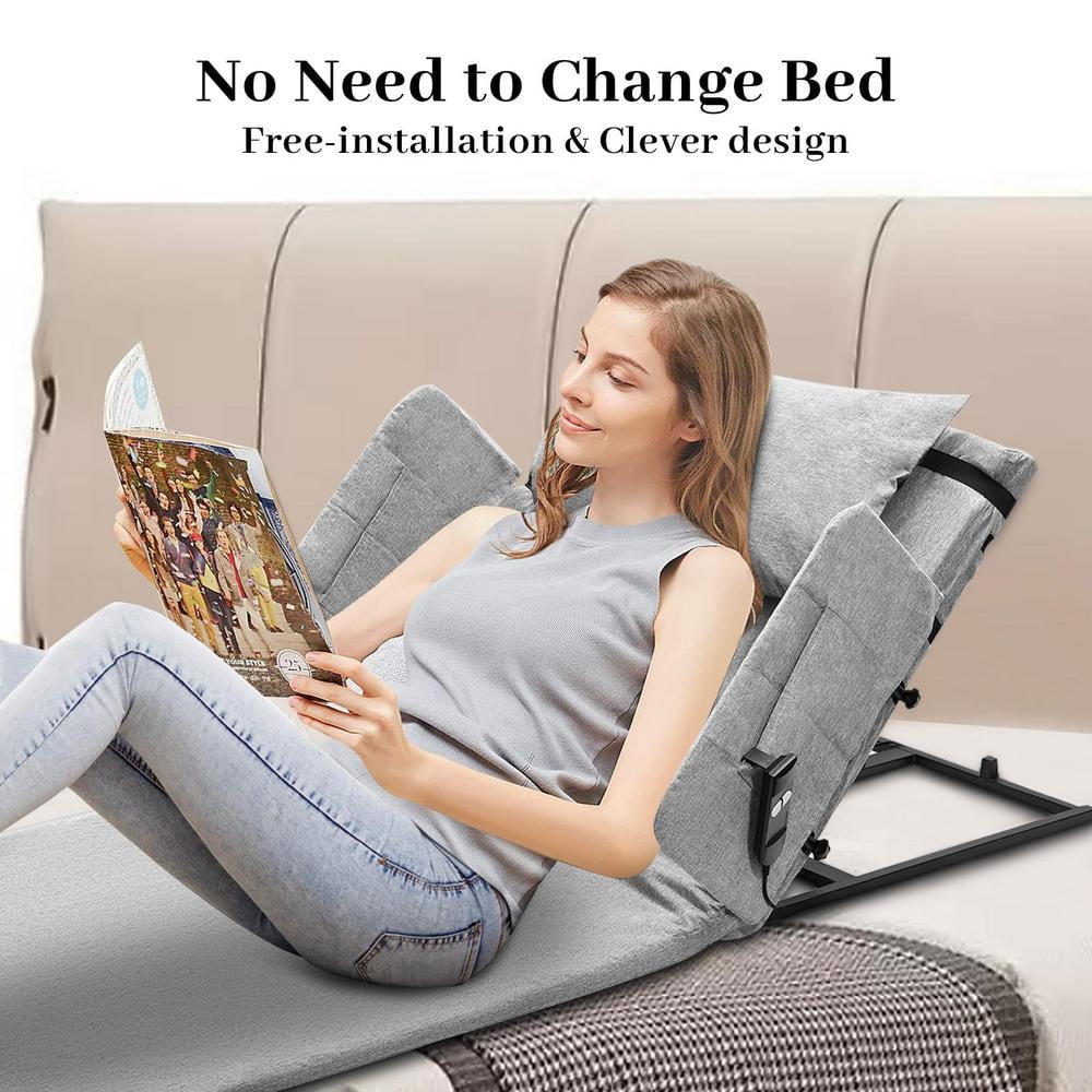 PWTOOL Electric Lifting Backrest Pillow with Electric Pump System ...