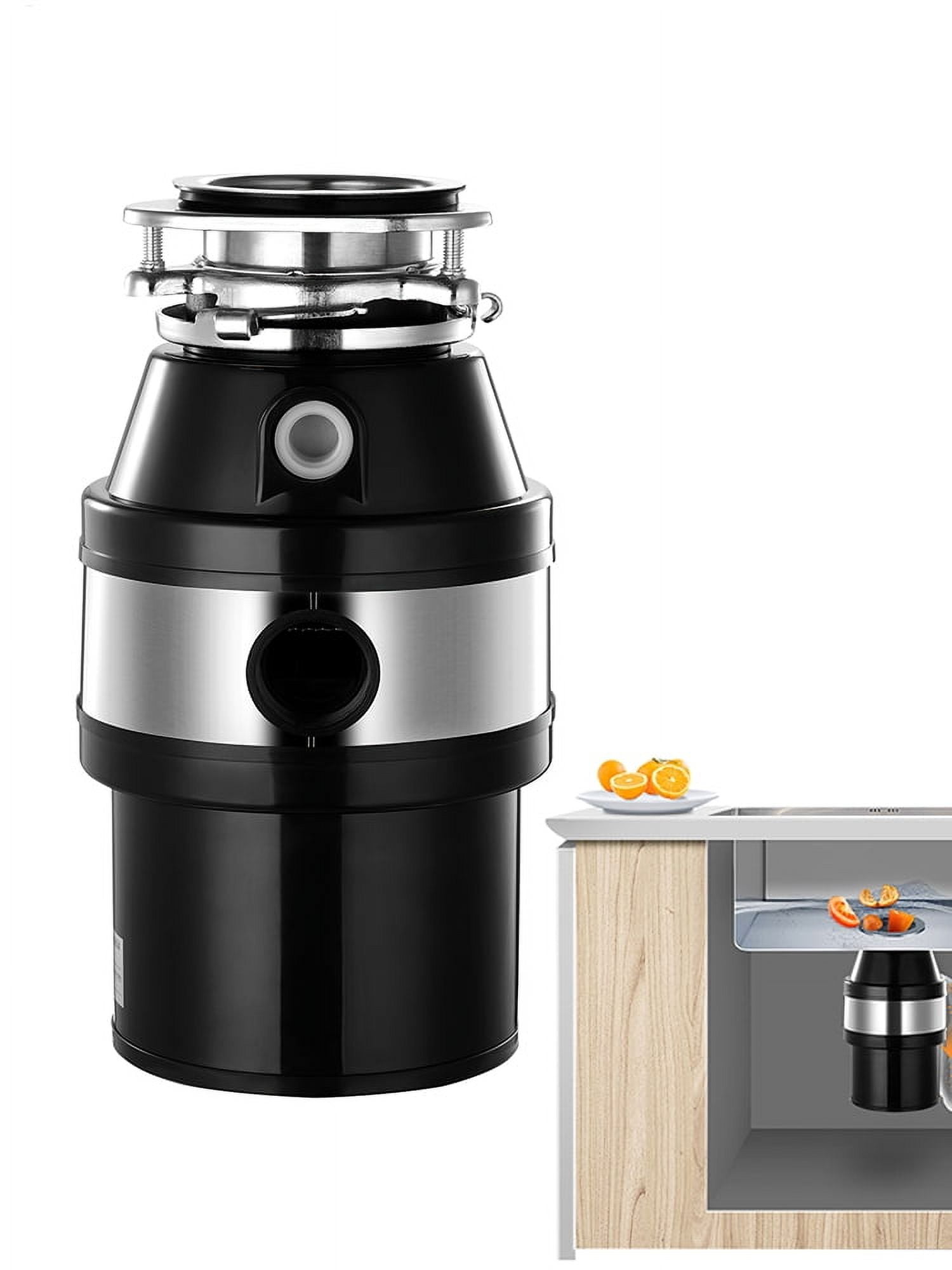 PWTOOL Food Waste Disposer, 560W High Speed Kitchen Garbage Disposer ...