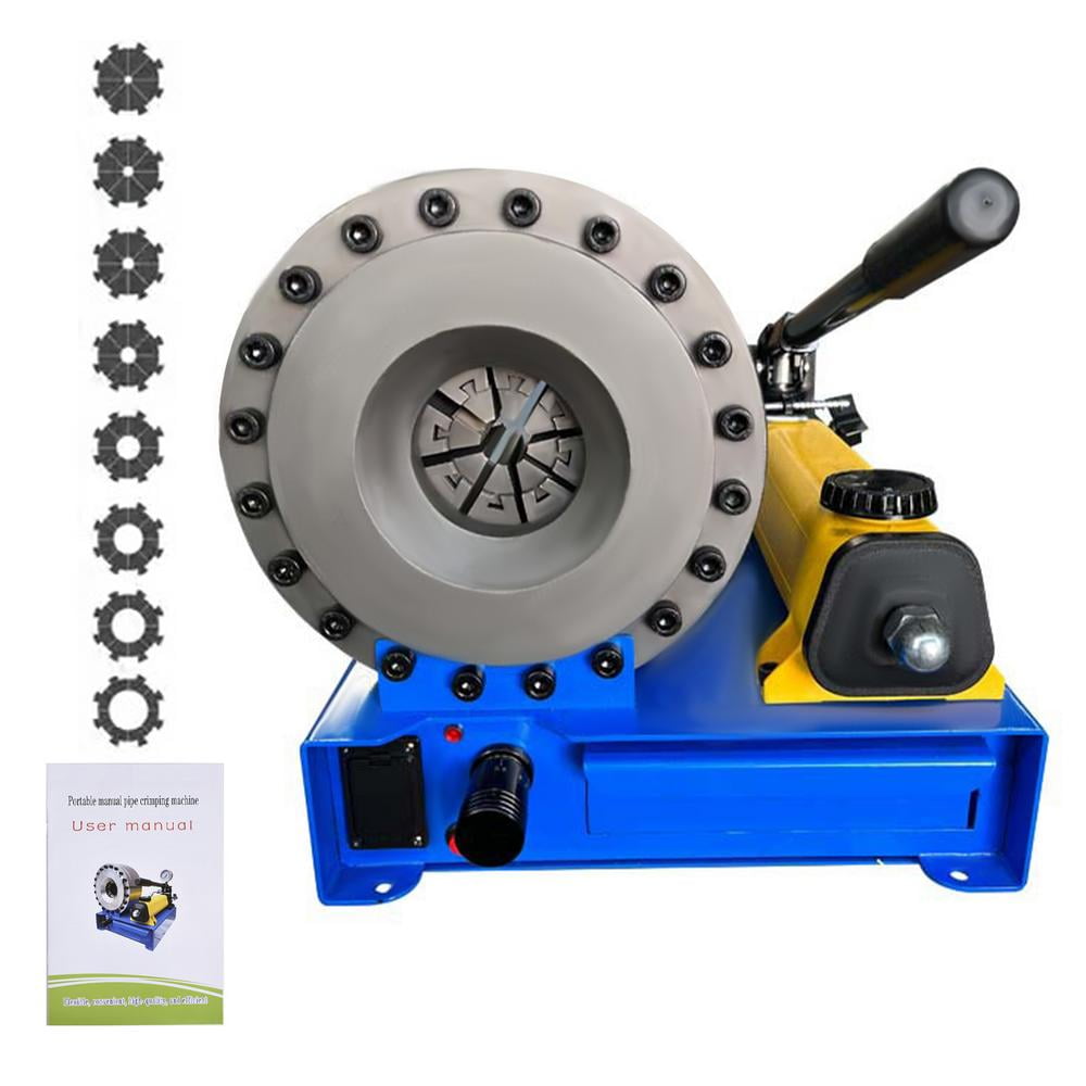 PWTOOL Hose Pipe Crimping Machine Handheld Hydraulic Hose Crimping Tool ...
