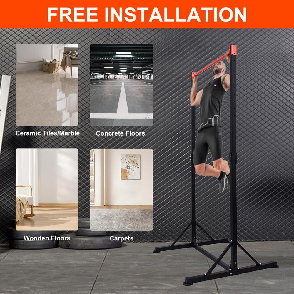 PWTOOL Professional Strength Pull Up Rig, 1322LBS Capacity 10-Level ...