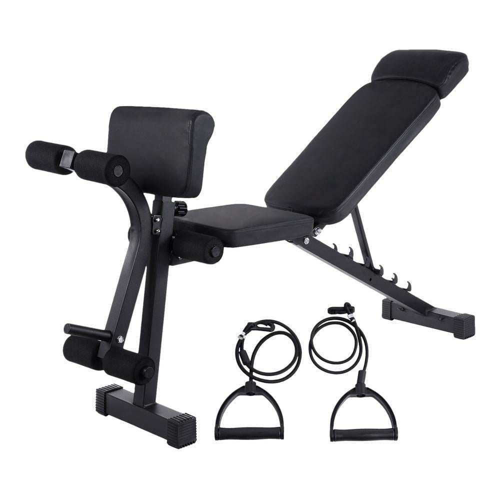 PWTOOL Incline Workout Bench Adjustable Full Body Exercise Gym Training ...