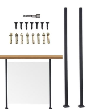 Westbury Tuscany C10 Aluminum Porch Deck Railing Kits for Metal Stairs ...