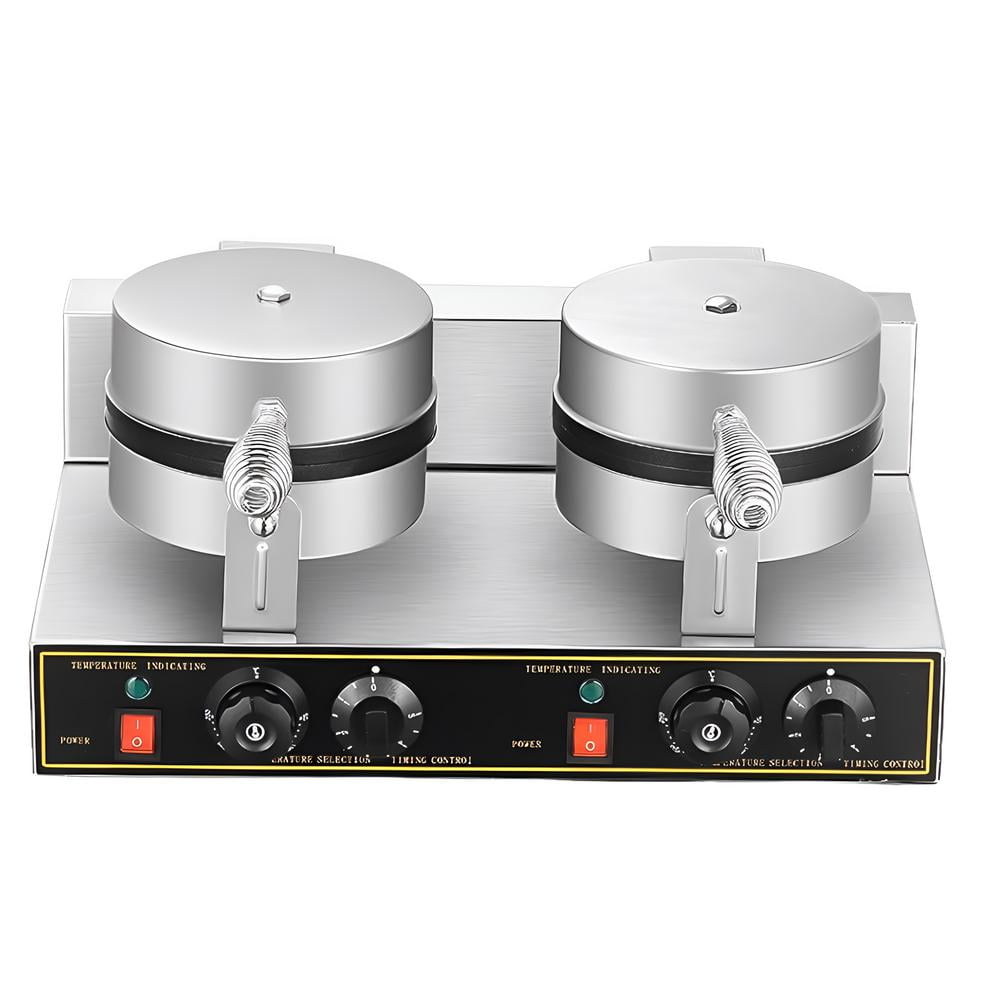 PWTOOL Waffle Maker | Electric Round Waffle Iron Machine | Adjustable ...