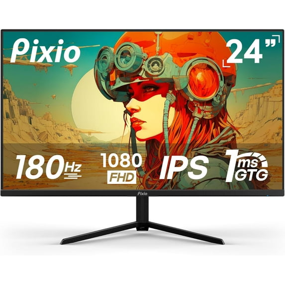 PX248 Prime V2 Black 24 inch 180Hz Refresh Rate FHD 1080p Resolution ...
