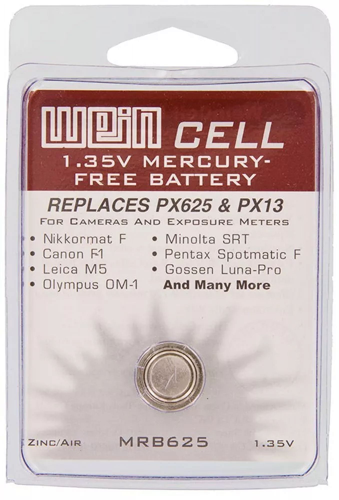 PX625 Mercury-Free 1.35V Battery, MRB625 - Walmart.com