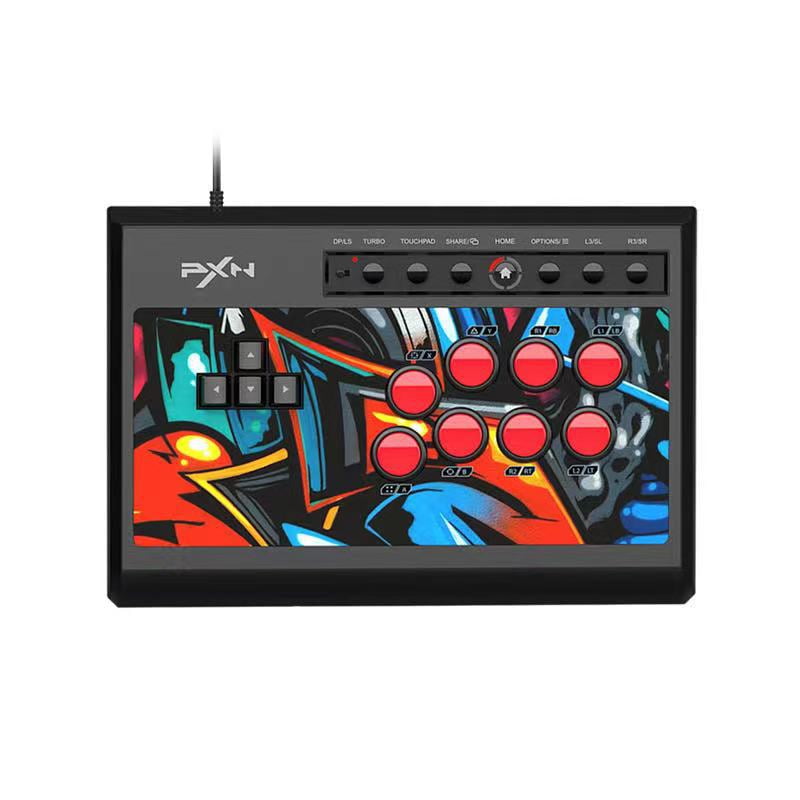 PXN X8 Arcade Fight Stick, Wired Street Fighter Gaming Joystick with ...