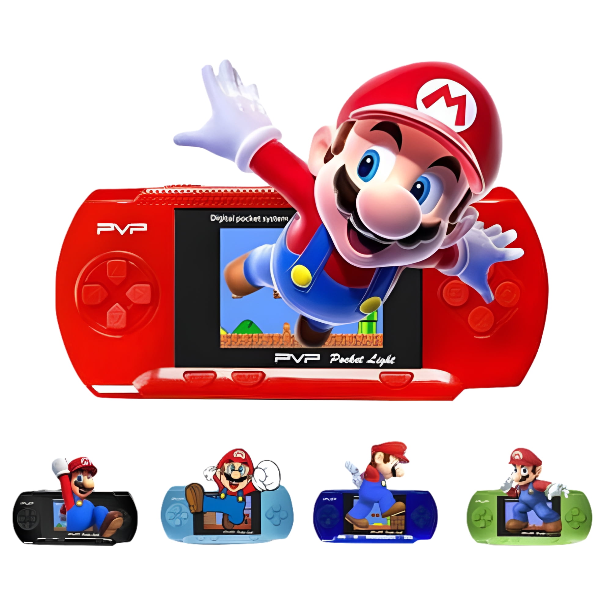 "PXP3 Portable Handheld Kids Game Console with 2.7"" LCD Screen, 100 ...