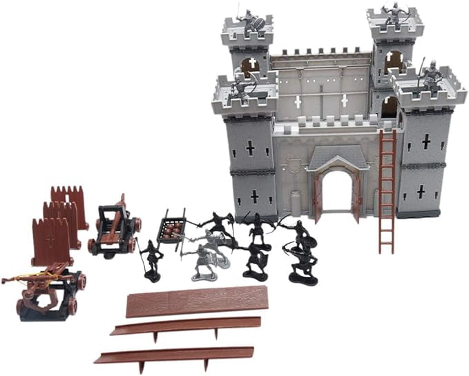 PXRJE Medieval Castle Knights Action Figure Toy Army Playset with ...