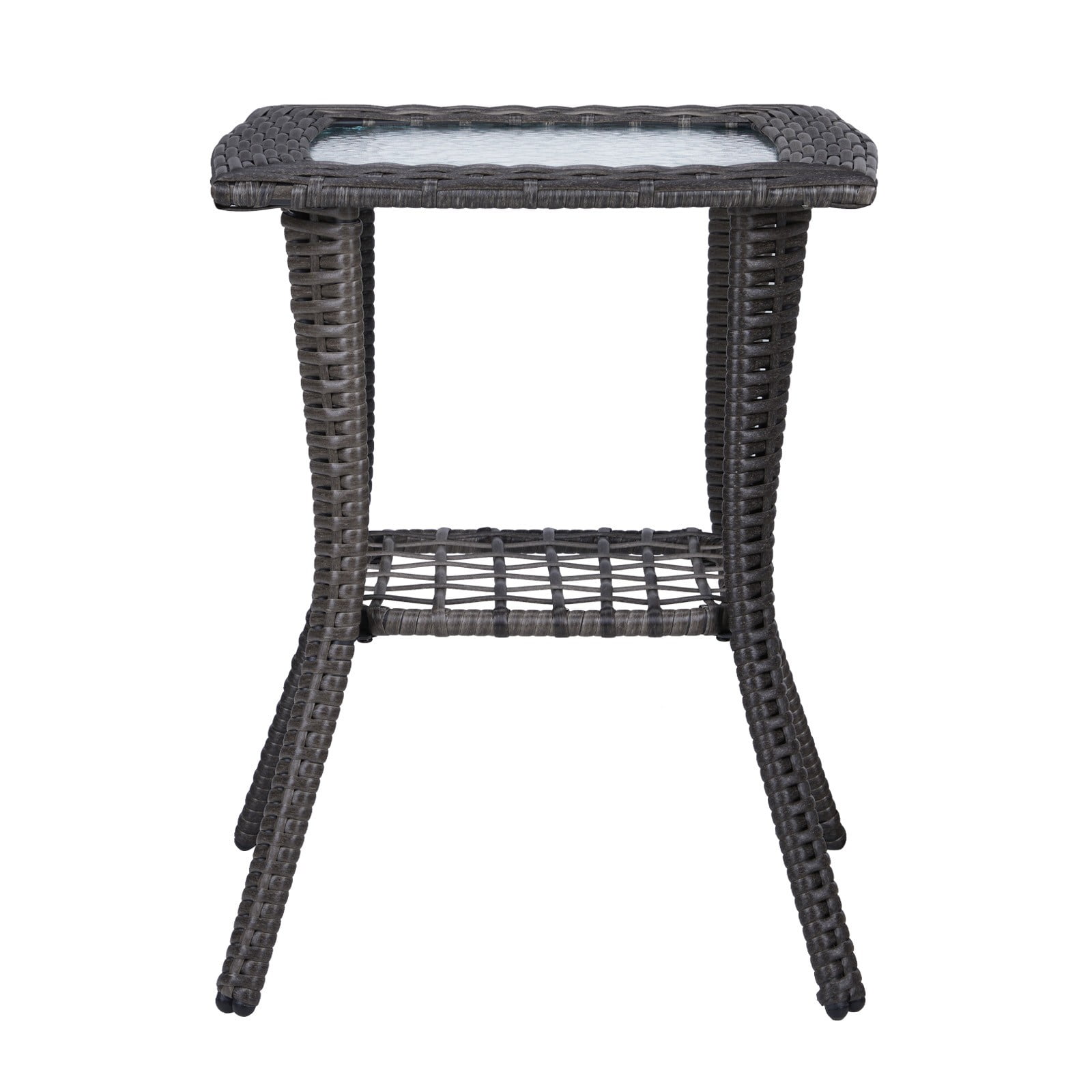 PXXOO Outdoor Side Table Outside End Table Weather Resistant for Patio ...