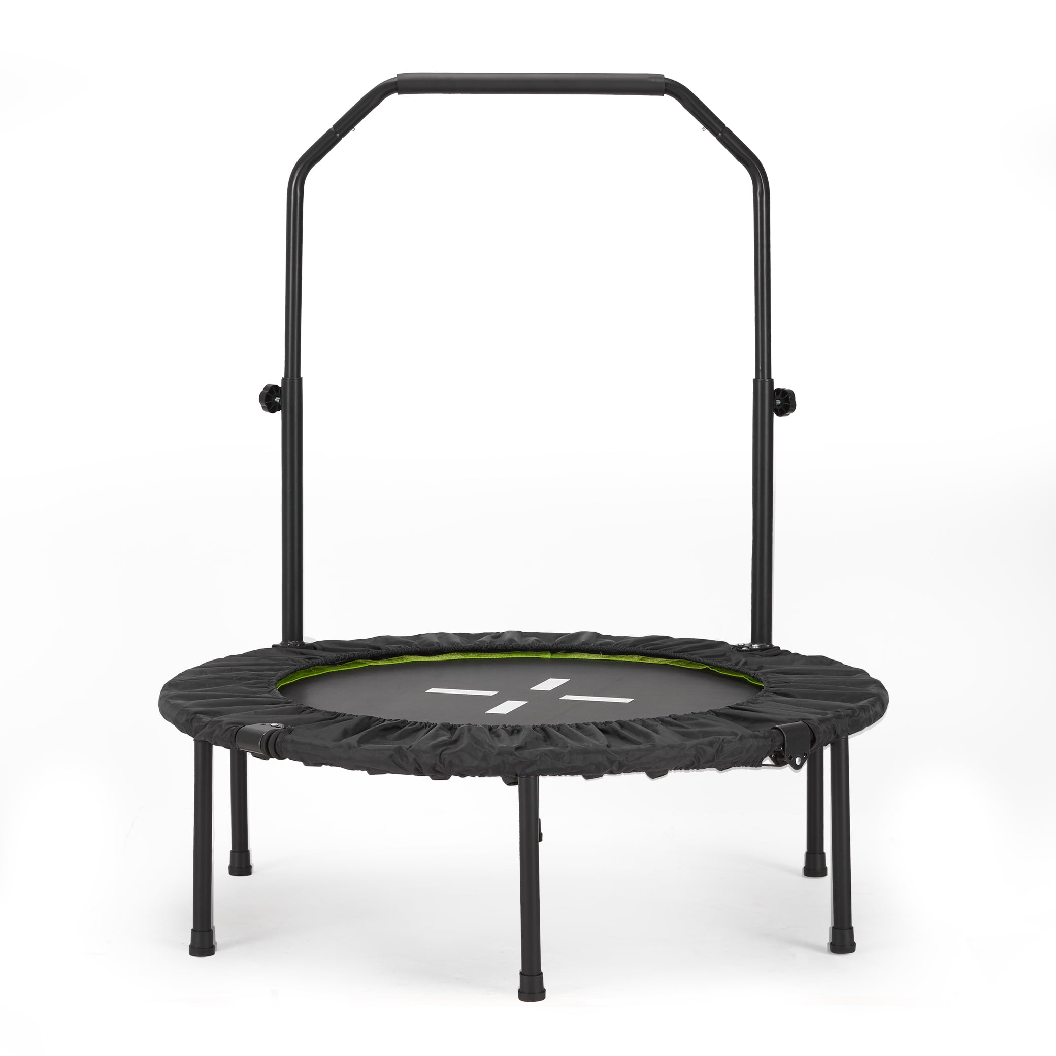 PXZEE Foldable Mini Trampoline with Durable Bungees and Adjustable Foam ...