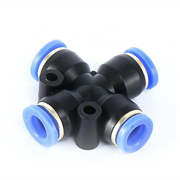 PY/PU/PV/PE/HVFF/LSA 4MM to 12MM Pneumatic Fitting Tube Connector ...