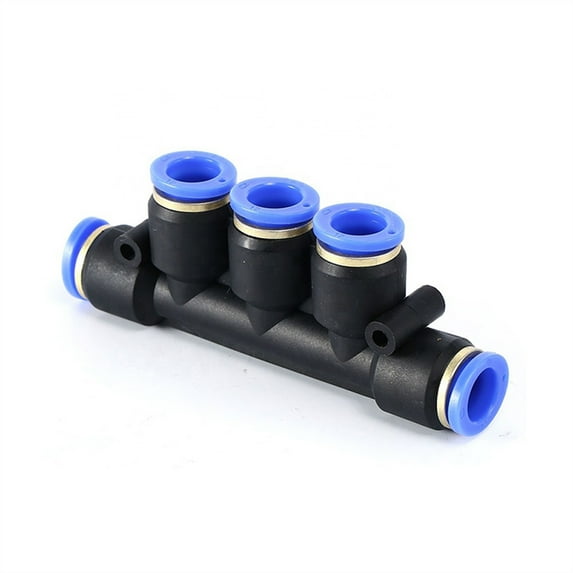 PY/PU/PV/PE/HVFF/LSA 4MM to 12MM Pneumatic Fitting Tube Connector ...