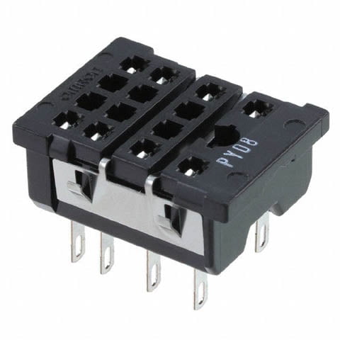 PY08 - RELAY SOCKET 8P RECT SOL 10A CHMT - Walmart.com
