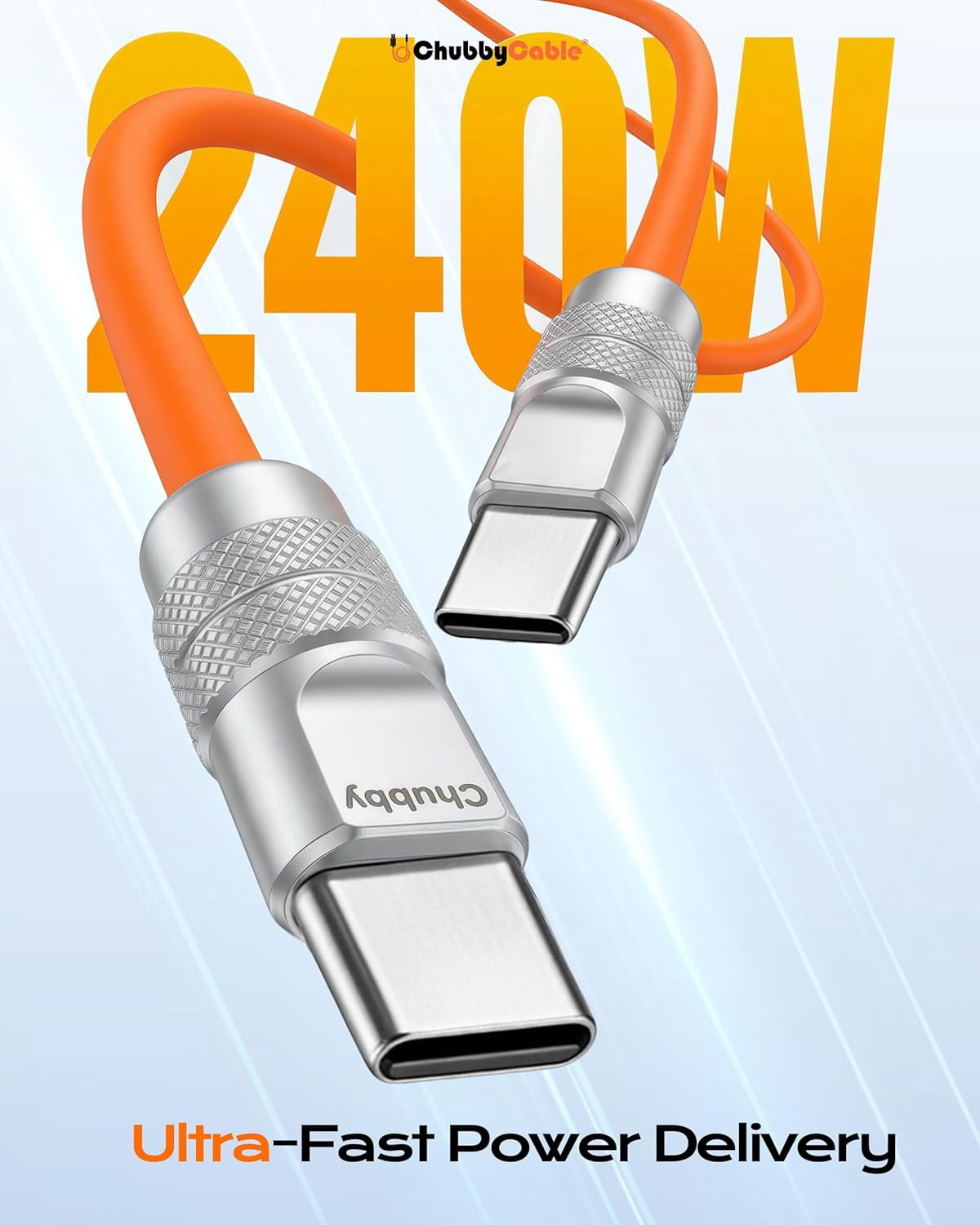 PYAN-Chubby 2.0 USB C 120W Fast Charging Cable Silicone Soft Durable ...
