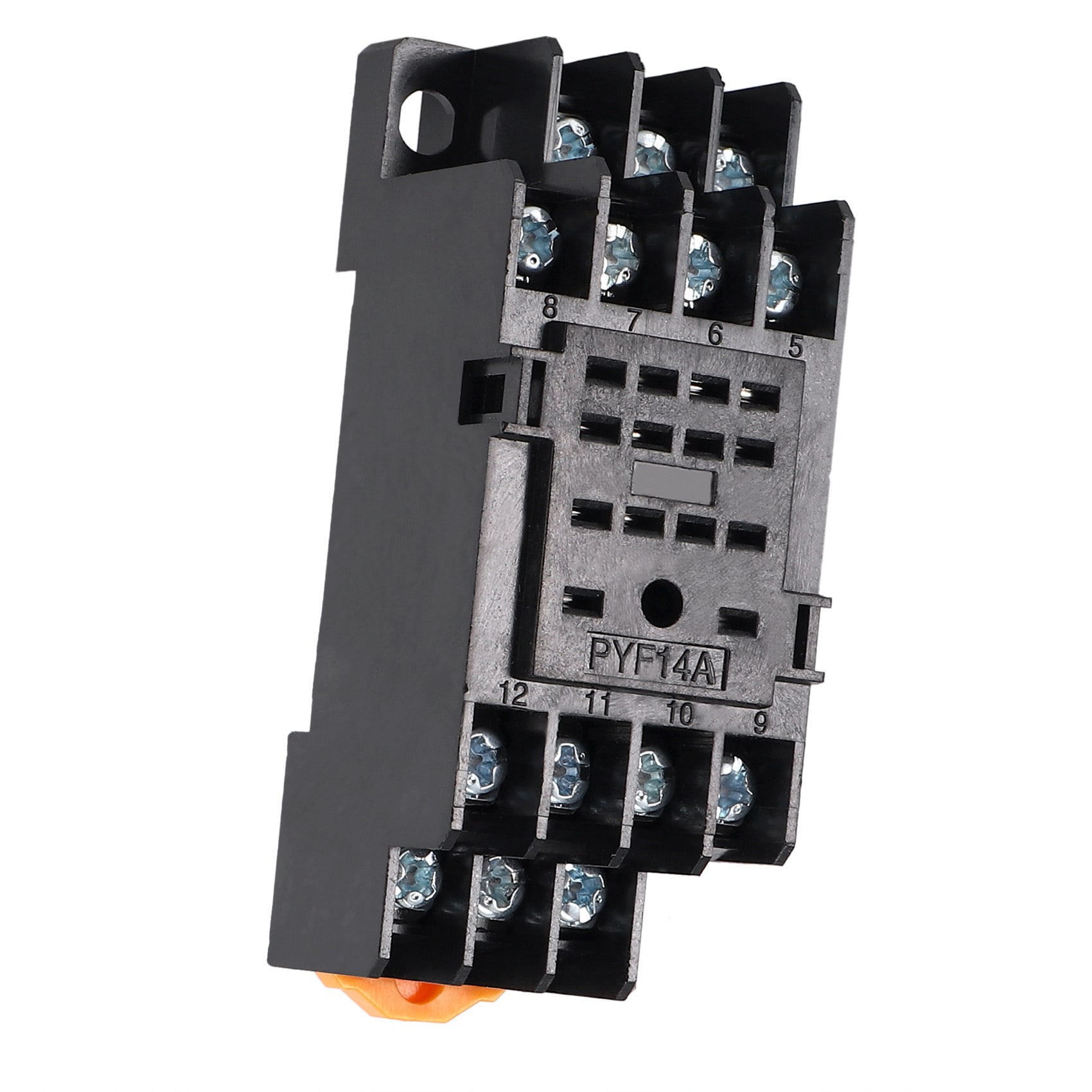PYF14A DIN Rail Power Relay Socket Base 14 Pin for MY4NJ HH54P MY4 - Walmart.com