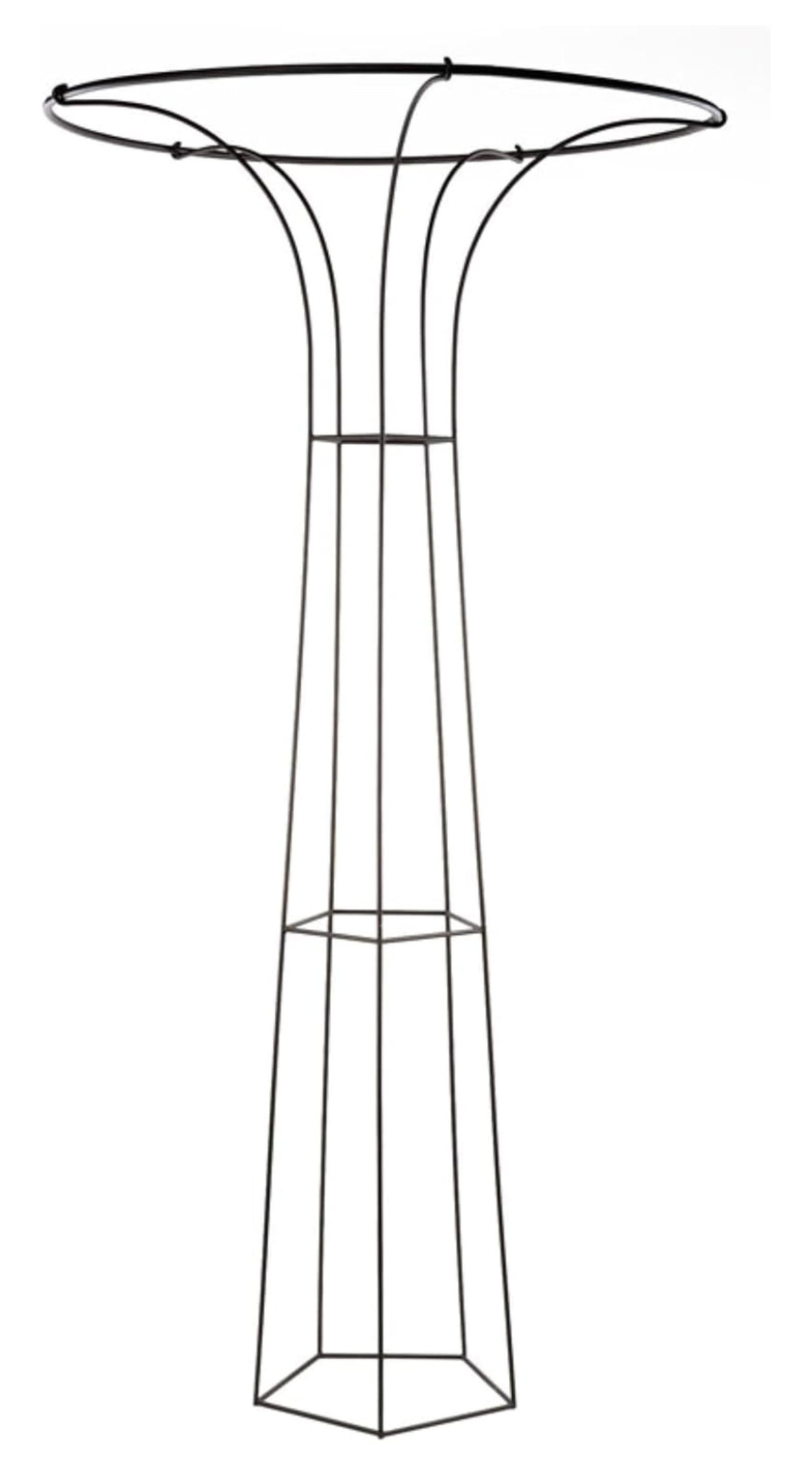 PYL-09 Mushroom Garden Pylon Trellis Climbing Plants Support, Wrought ...