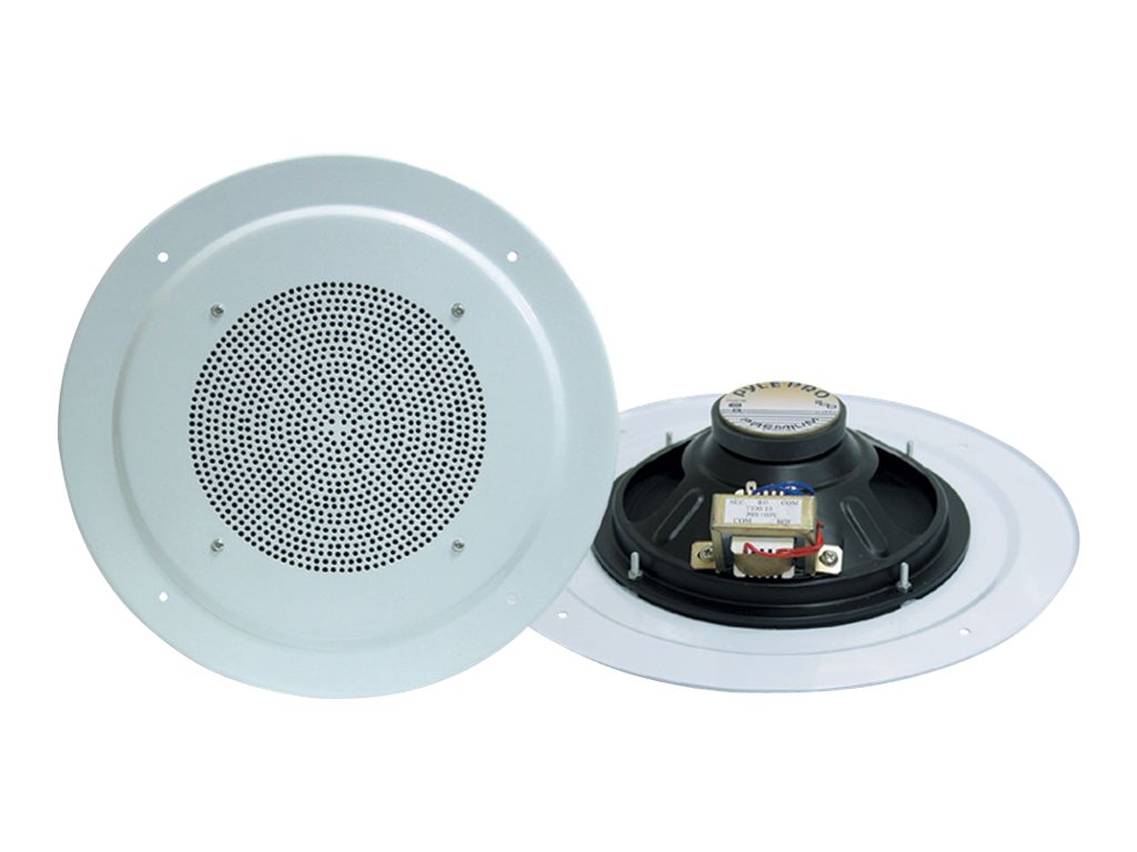 PYLE PDICS8 - 8.0'' Inch In-Wall / Ceiling Speaker with 100V ...