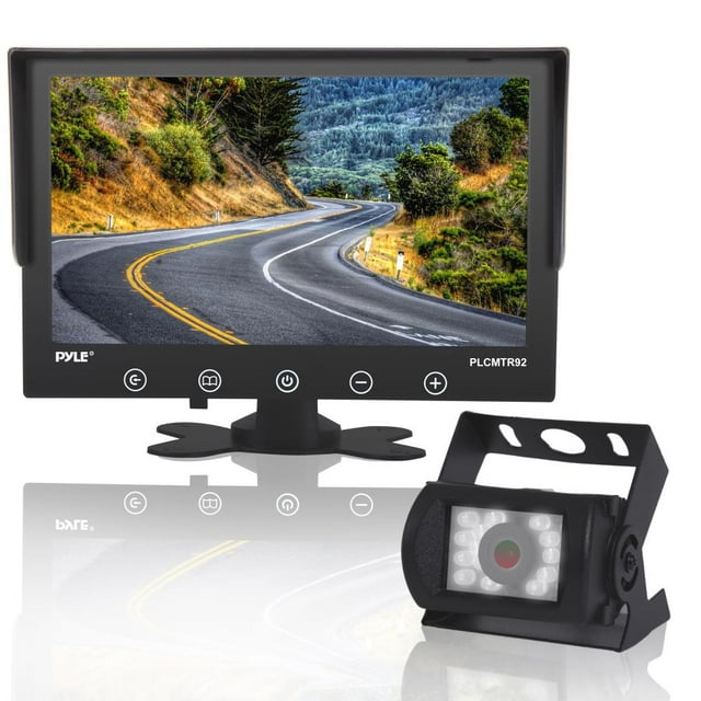 PYLE PLCMTR92 - Waterproof Rated Backup Camera & Monitor System - with ...