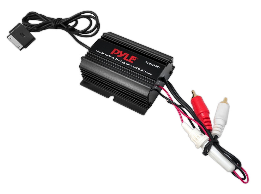 PYLE PLDN38RI - iPod Direct To RCA Stereo Audio Ground Loop Isolator ...