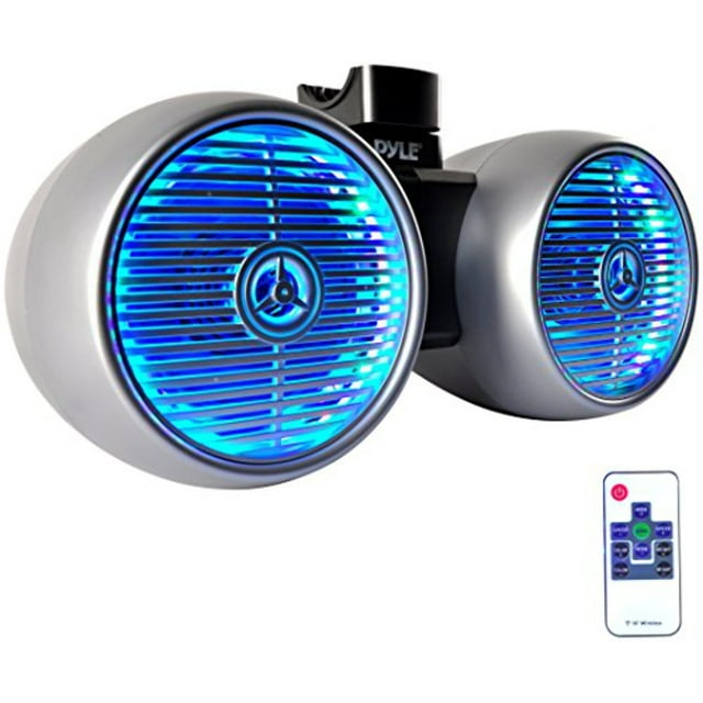 PYLE PLMRWB652LES - Dual Marine Tower Speakers, Wakeboard Water ...