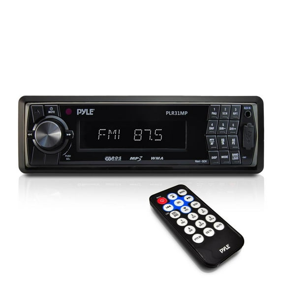 PYLE PLR31MP - Car Stereo Head Unit Receiver - Premium In Dash AM/FM ...