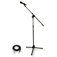 PYLE PMKSM20 - Dynamic Microphone & Tripod Mic Stand, 15' XLR Cable ...