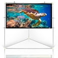 PYLE PRJTPOTS101 - Outdoor Projector Screen - Portable Viewing ...
