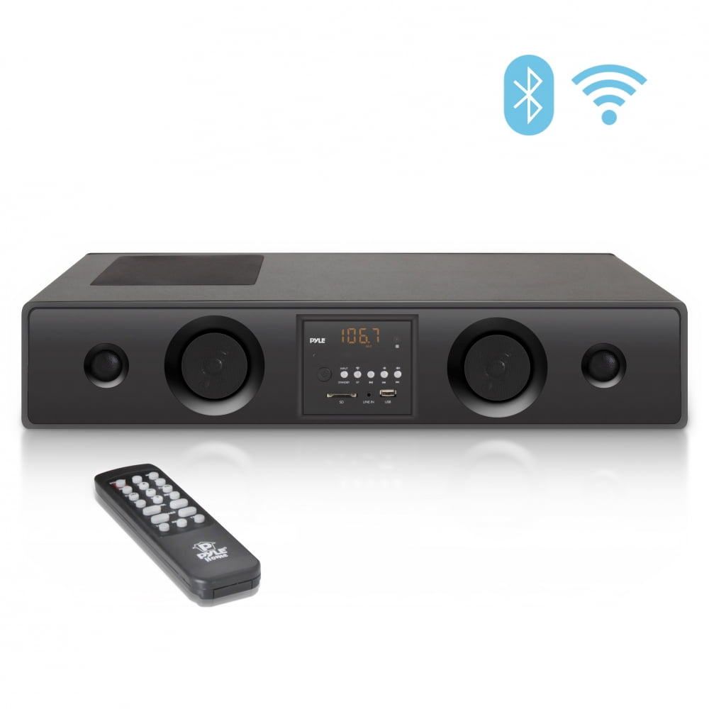 PYLE PSBV210WIFI - WiFi Bluetooth SoundBar, Wireless Music Streaming ...