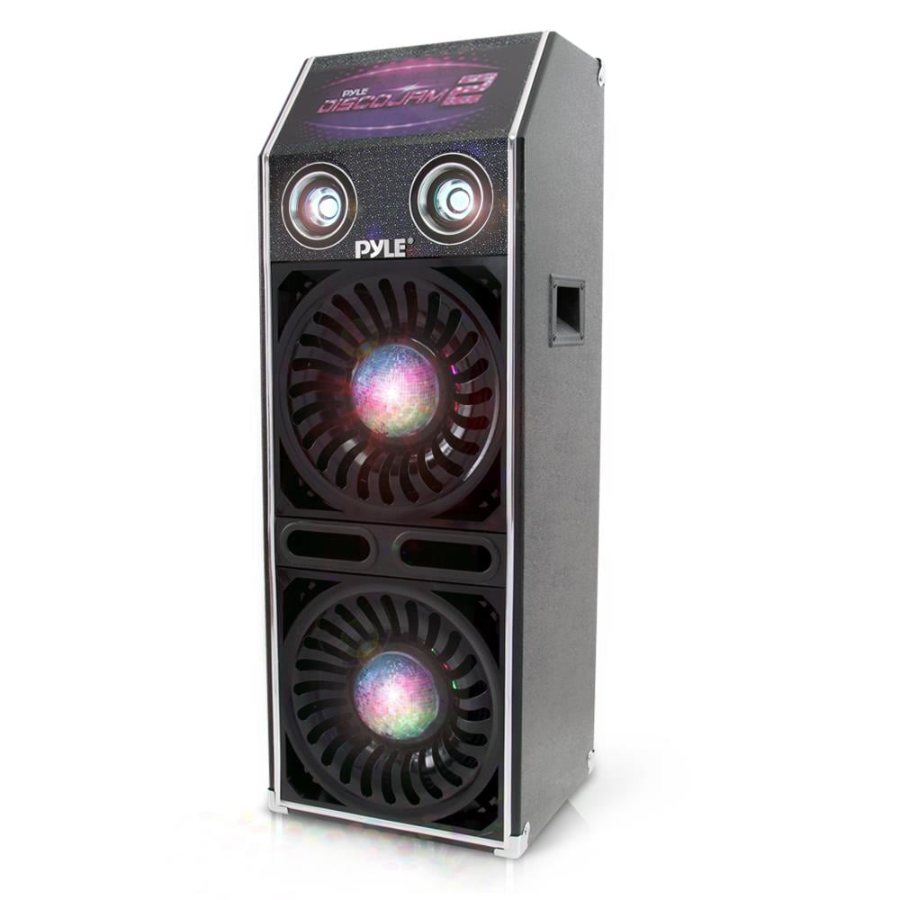 PYLE PSUFM1070P - Disco Jam 2 Passive Speaker System, Flashing DJ ...