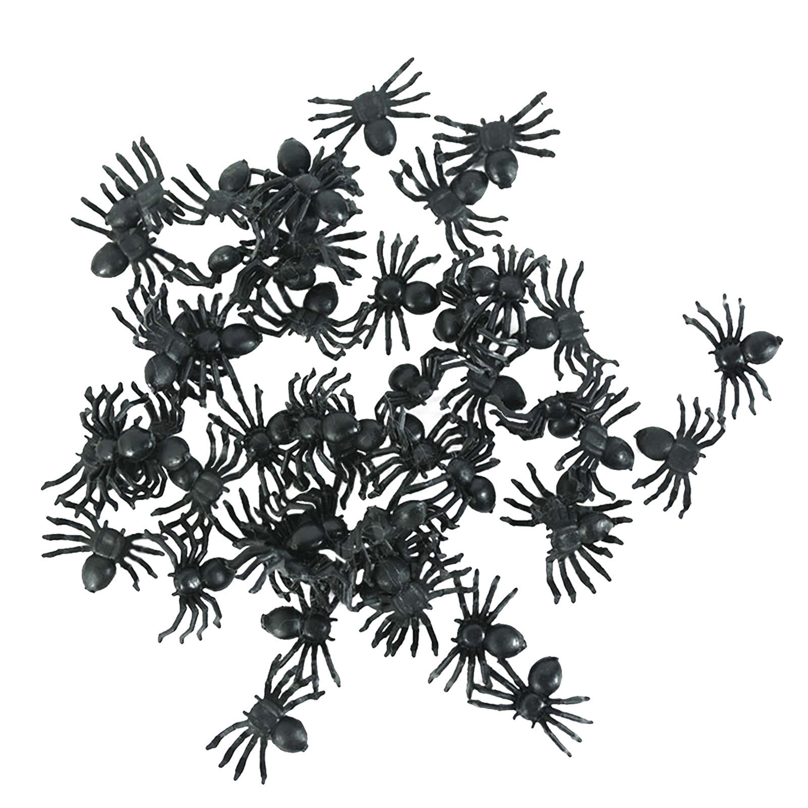 PYPESEEWY Deals Today 2024 50Pcs Glow in The Dark Large Spiders ...