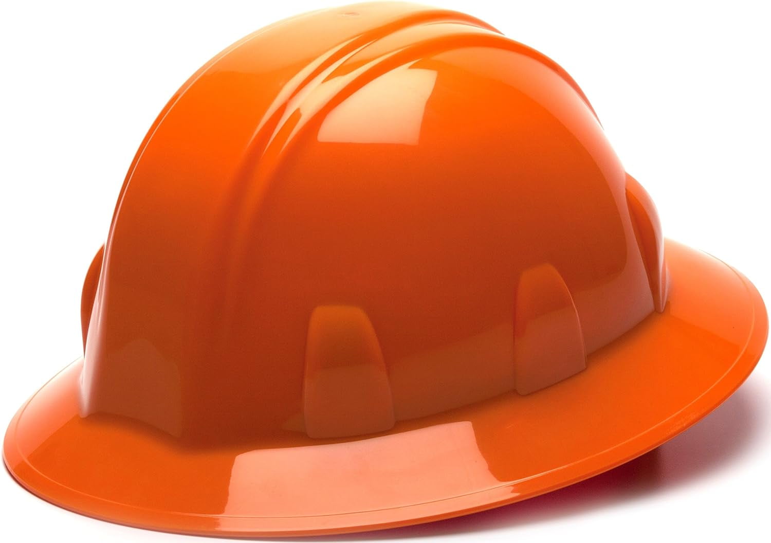 PYRAMEX SL SERIES FULL BRIM HARD HAT HP24140 ORANGE STYLE 4-POINT RATCH ...