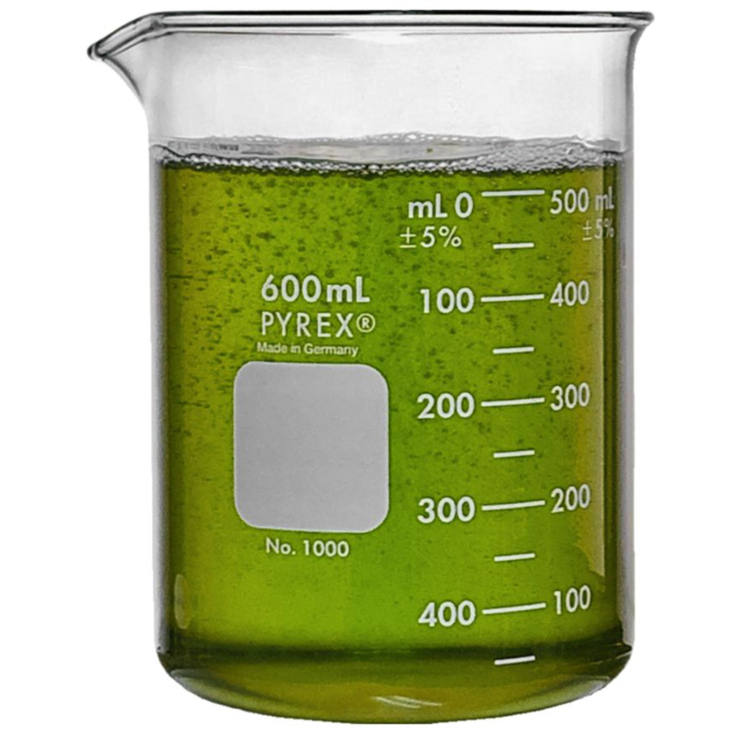 PYREX 1000-600, 600ml Beaker, Griffin Low Form (Single) - Walmart.com