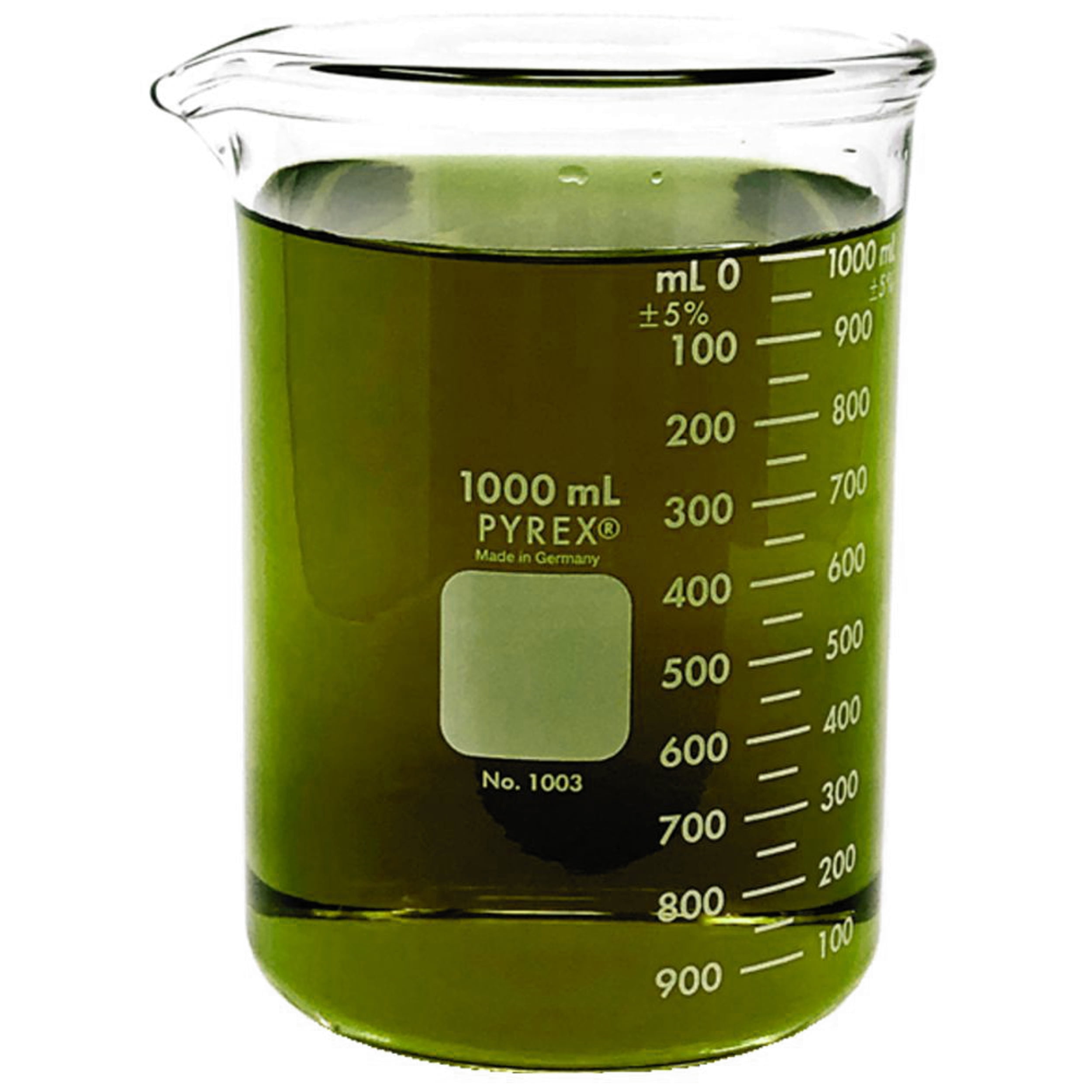 PYREX 1003-1L, 1000ml Heavy Duty Beaker, Griffin Low Form (Single) - Walmart.com