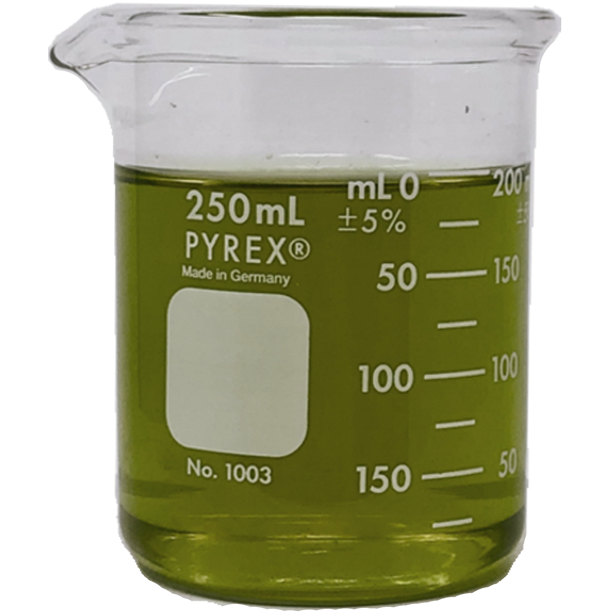 PYREX 1003-250, 250ml Heavy Duty Beaker, Griffin Low Form (Single) - Walmart.com