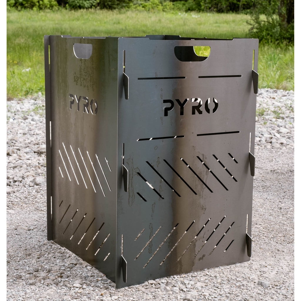 PYRO Medium Burn Cage Incinerator Fire Pit 32" - Walmart.com
